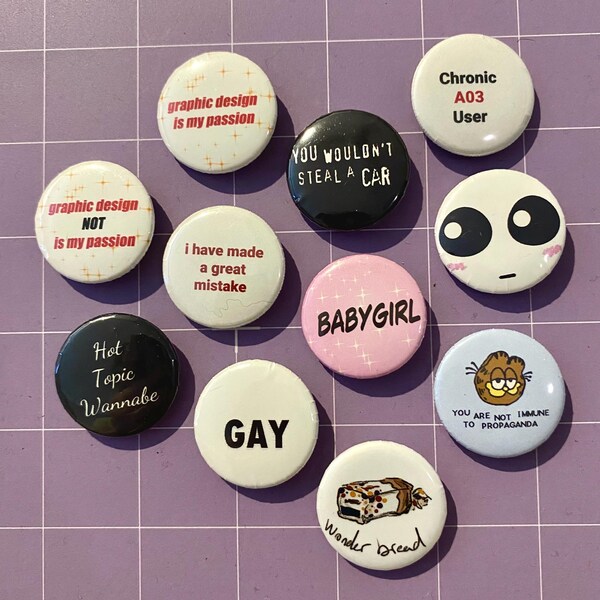 Meme knopf - Etsy.de