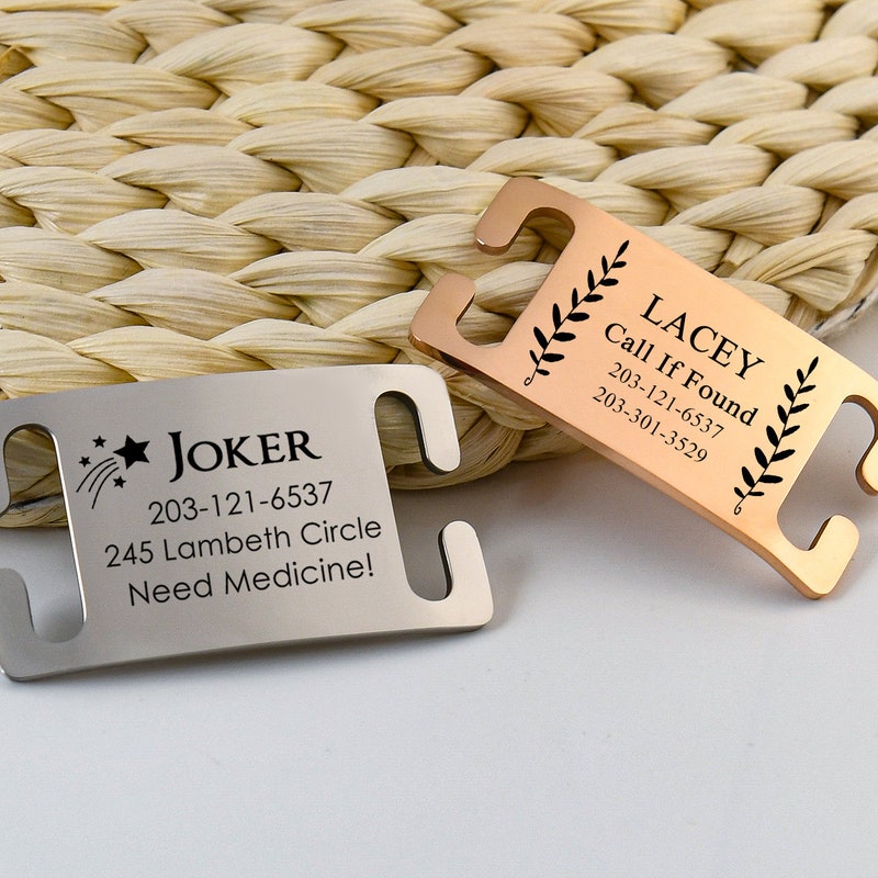 Dog Collar Tags - Etsy