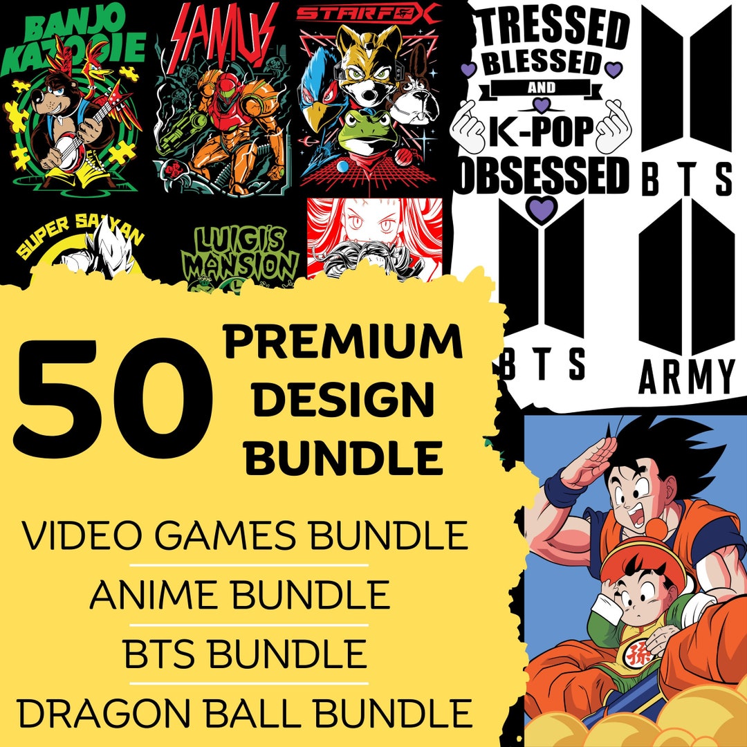 50 Premium Design Instant Download BTS Design Unique - Etsy