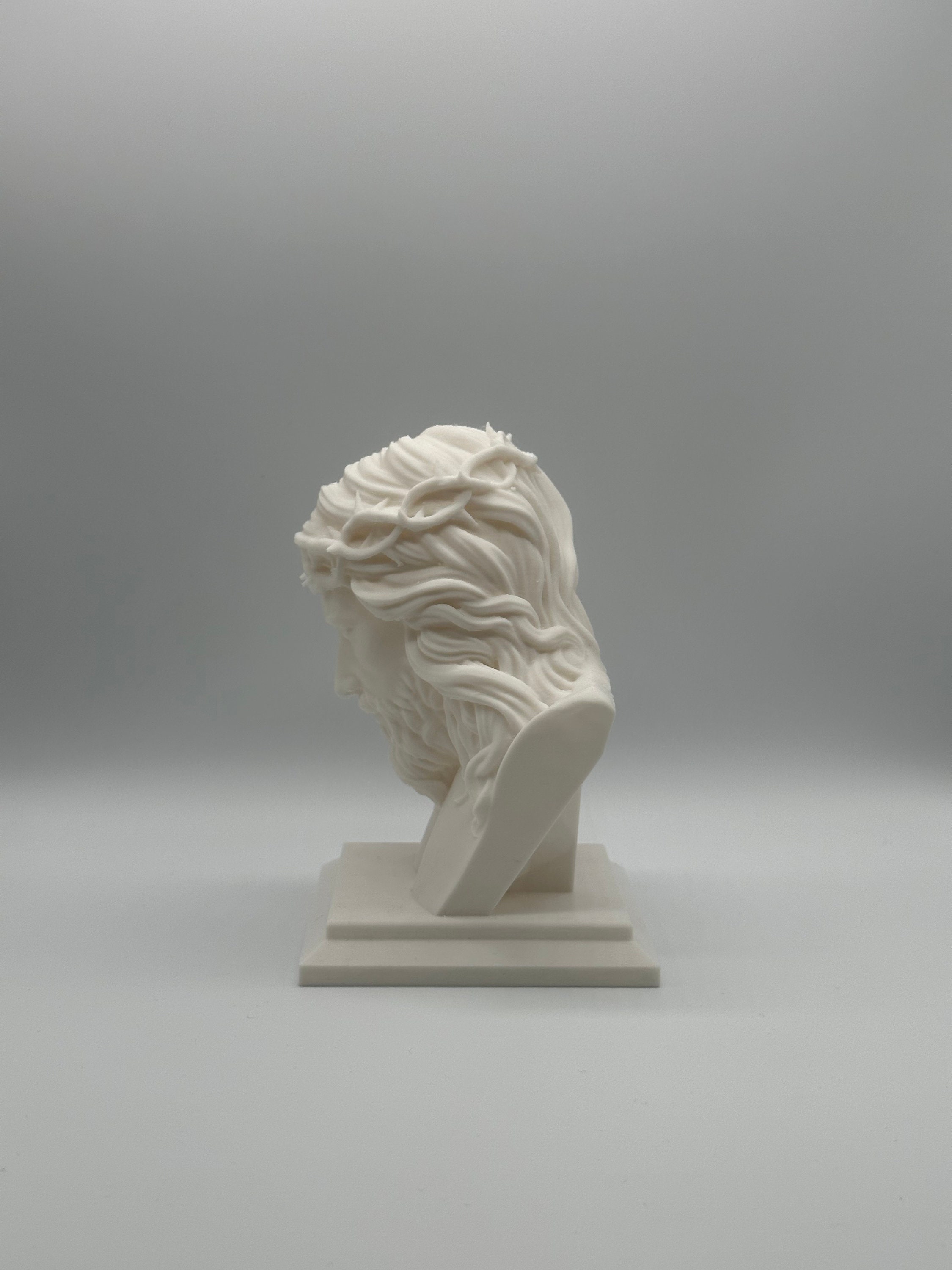 Jesus Christ Bust Sculpture Statue - Etsy