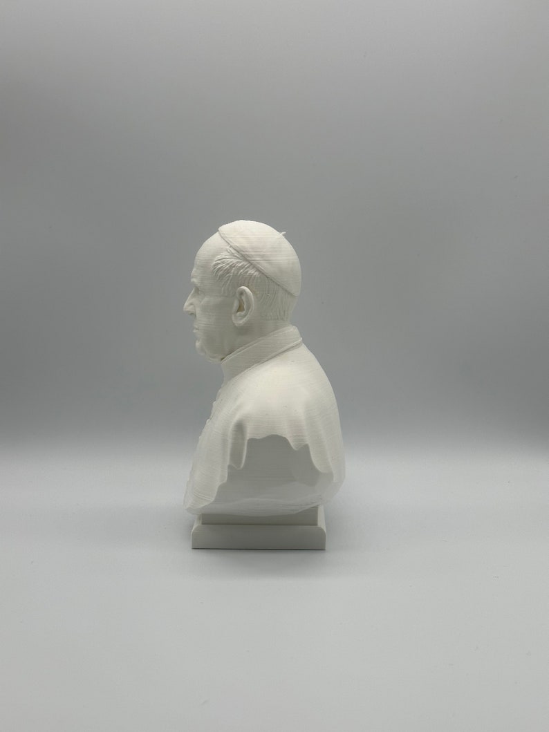 Standbeeld buste paus Franciscus - Etsy België