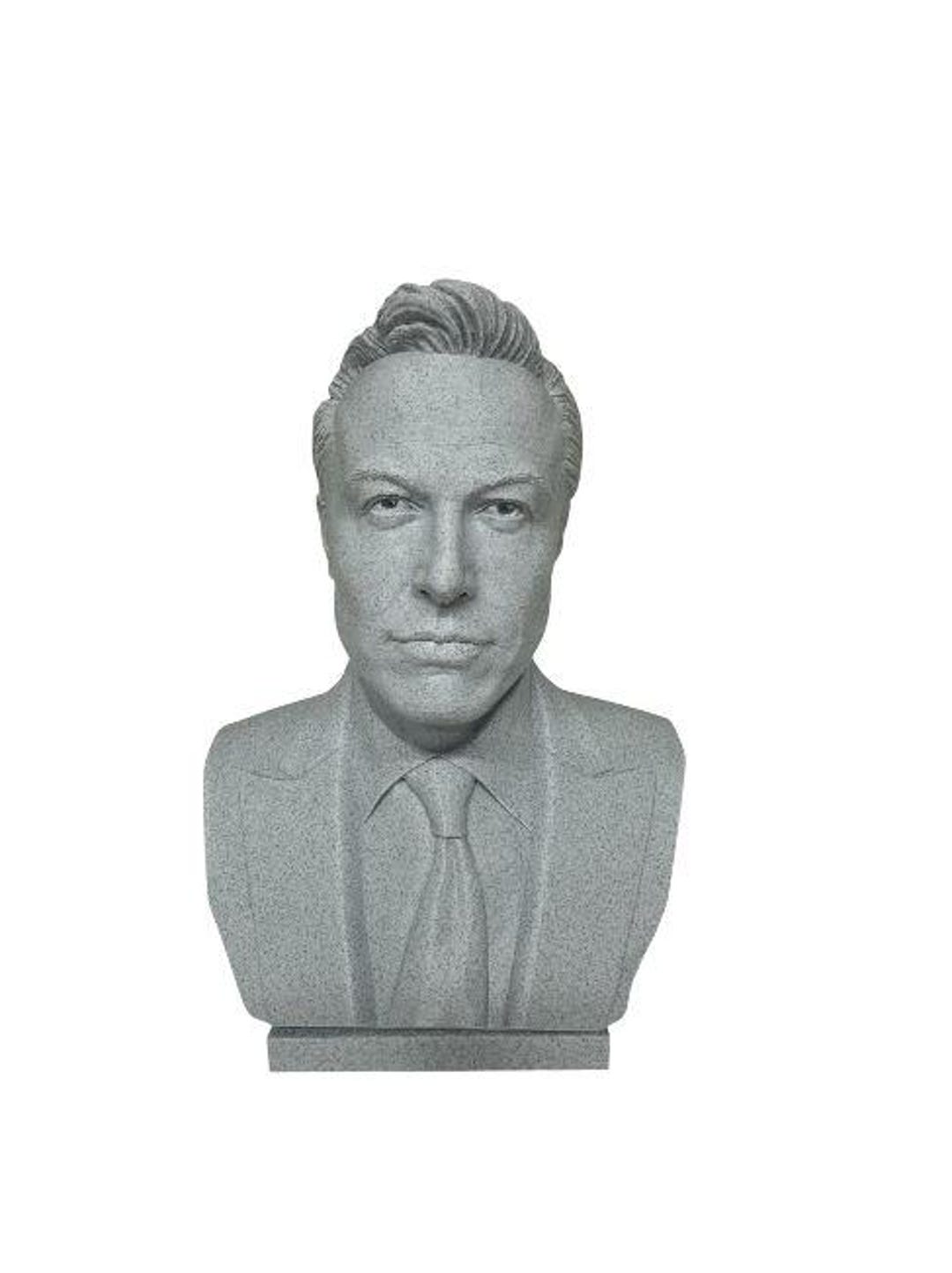 Elon Musk Bust Statue | 3D Printed Tech Icon Sculpture | Modern Desk ...