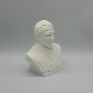 Thomas Edison Bust Sculpture Statue - Etsy