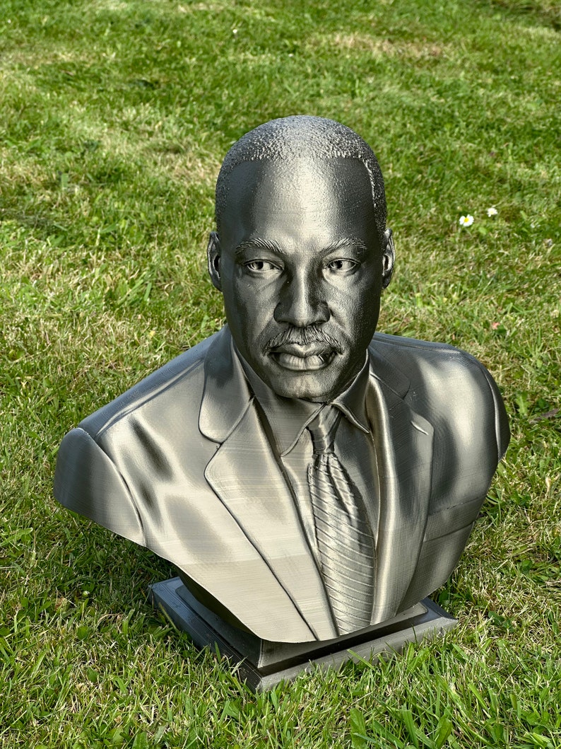 Martin Luther King Bust Sculpture Statue - Etsy