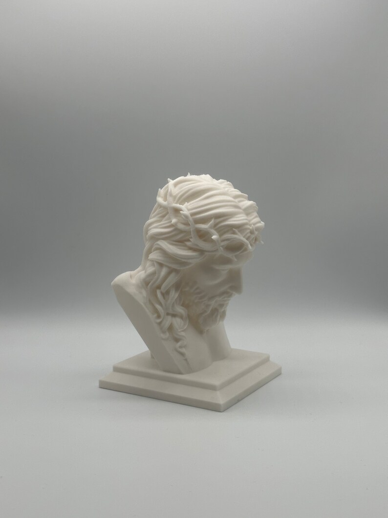 Jesus Christ Bust Sculpture Statue - Etsy