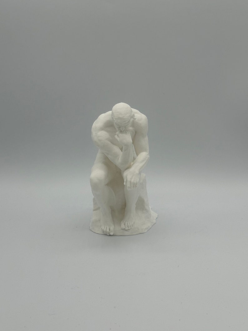 The Thinker Bust Sculpture Statue - Etsy