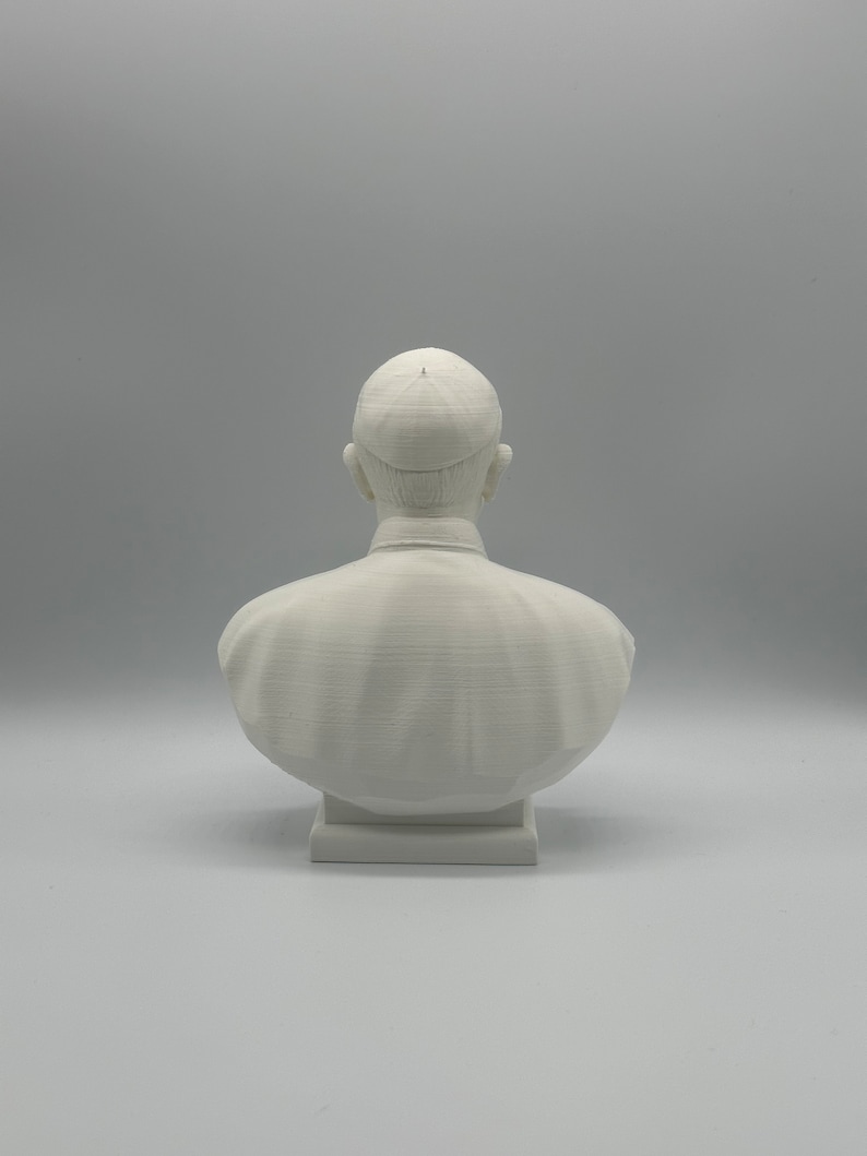 Standbeeld buste paus Franciscus - Etsy België