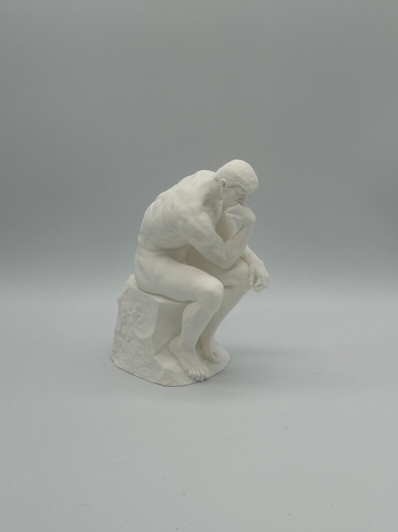 The Thinker Bust Sculpture Statue - Etsy