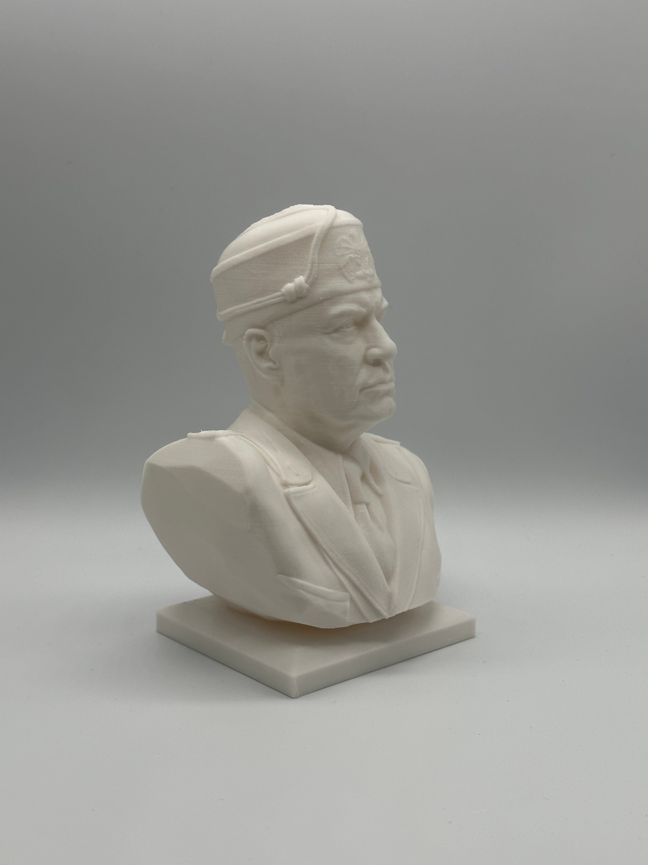 Benito Mussolini Bust Sculpture - Etsy