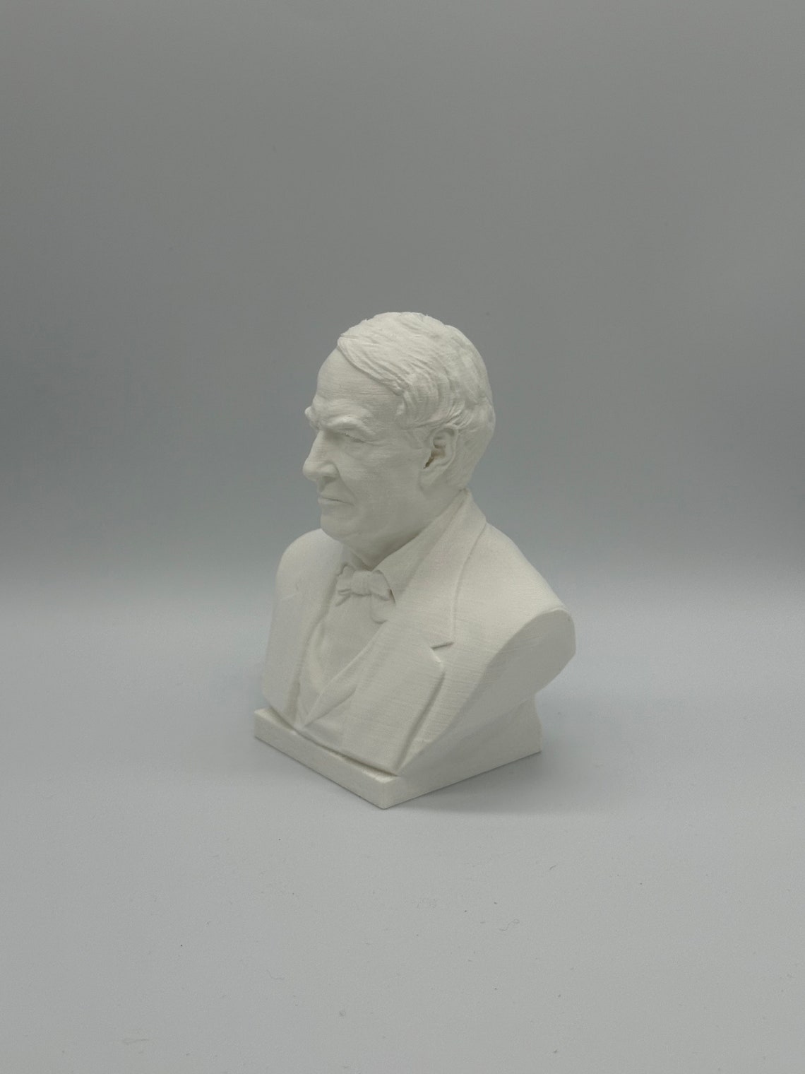 Thomas Edison Bust Sculpture Statue - Etsy