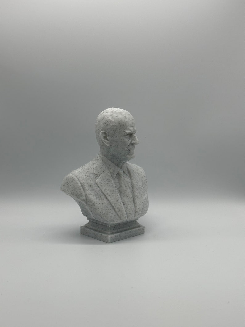 Prince Philip Duke of Edinburgh Bust Sculpture Statue - Etsy