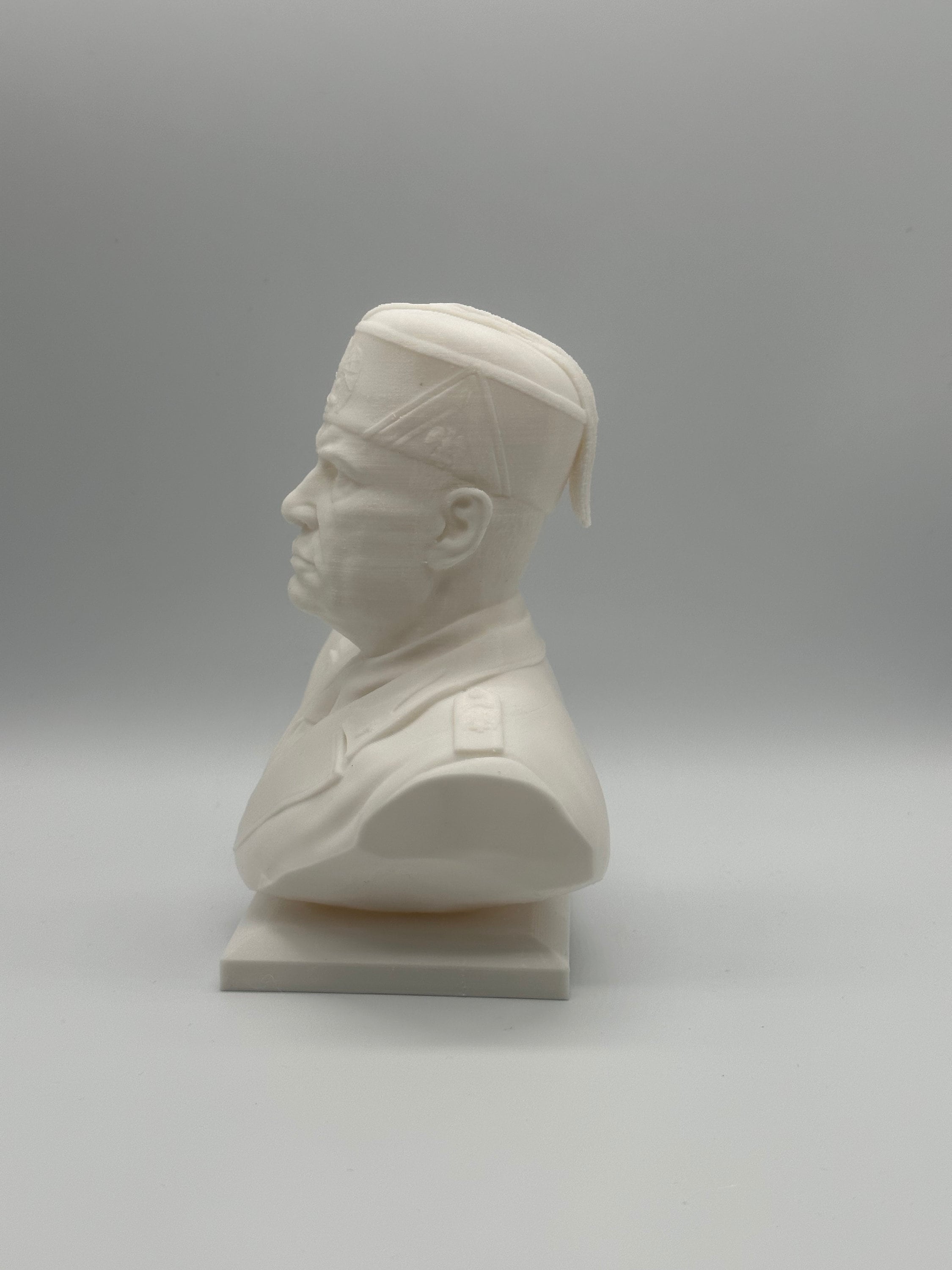 Benito Mussolini Bust Sculpture - Etsy