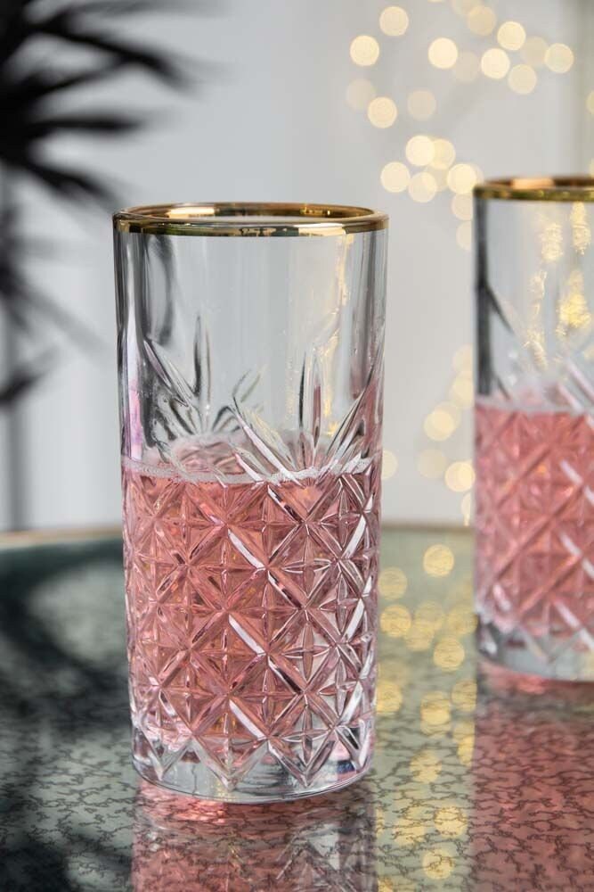 Gold Rimmed Cocktail Glasses Handmade Glassware and Barware - Etsy