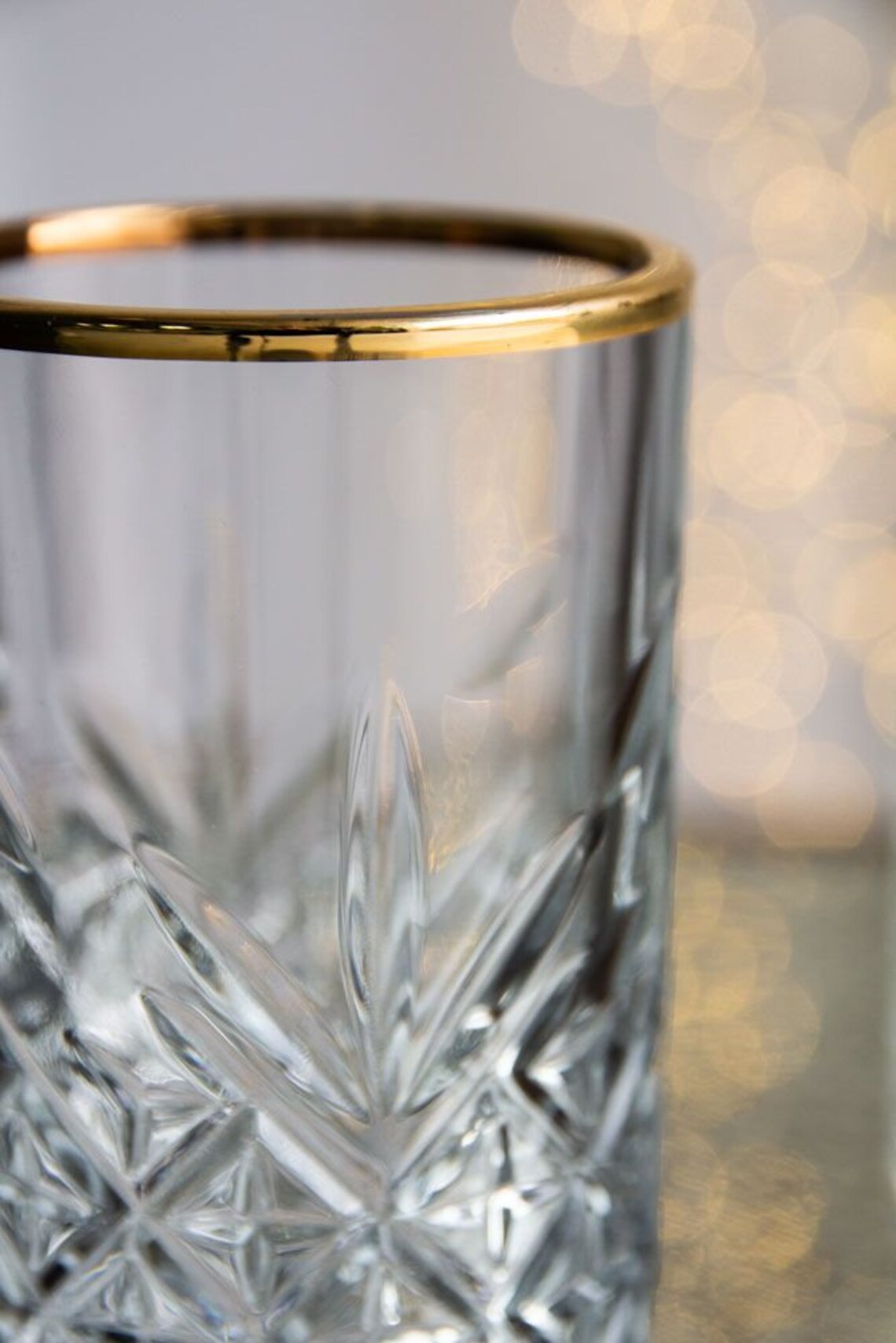 Gold Rimmed Cocktail Glasses Handmade Glassware and Barware - Etsy