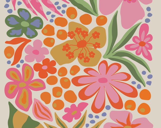 F L O W E R. F I E L D. - Etsy