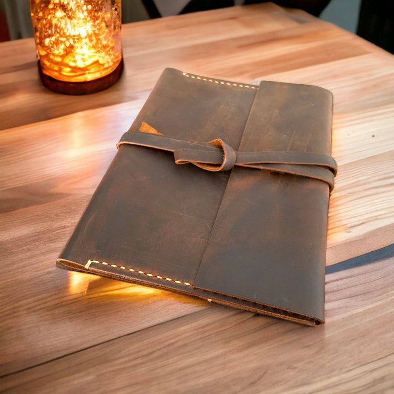 Custom Leather Portfolio - Etsy
