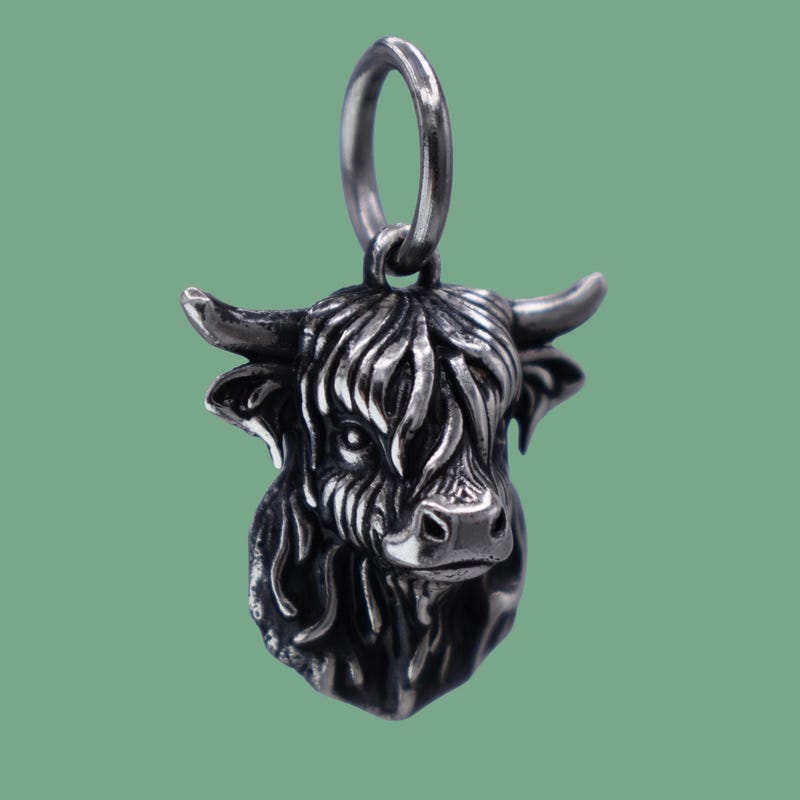 Cow Charm Bracelet - Etsy