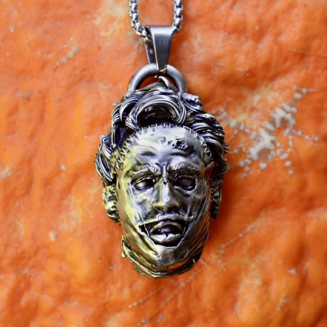 Leatherface Texas Chainsaw Massacre Inspired Pendant Necklace on Chain ...