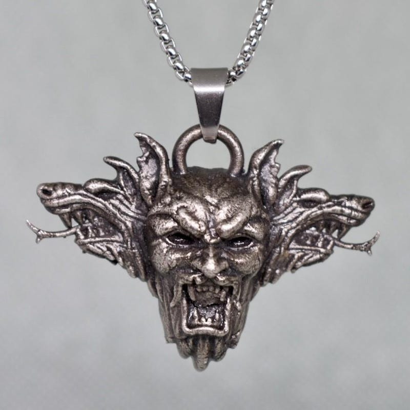 Gargoyle Necklace - Etsy