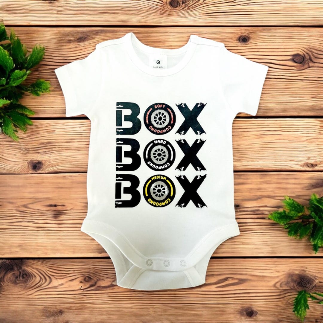 Formula 1 Baby Bodysuit | Formula 1 and Pit Crew Racesuit | Personalised Bodysuit | Leclerc ...