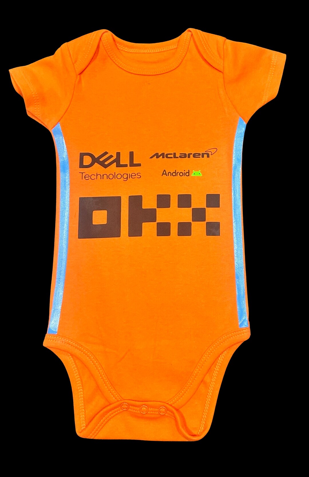 Baby Personalised Bodysuit Formula 1 Racesuit Personalised Mclaren ...
