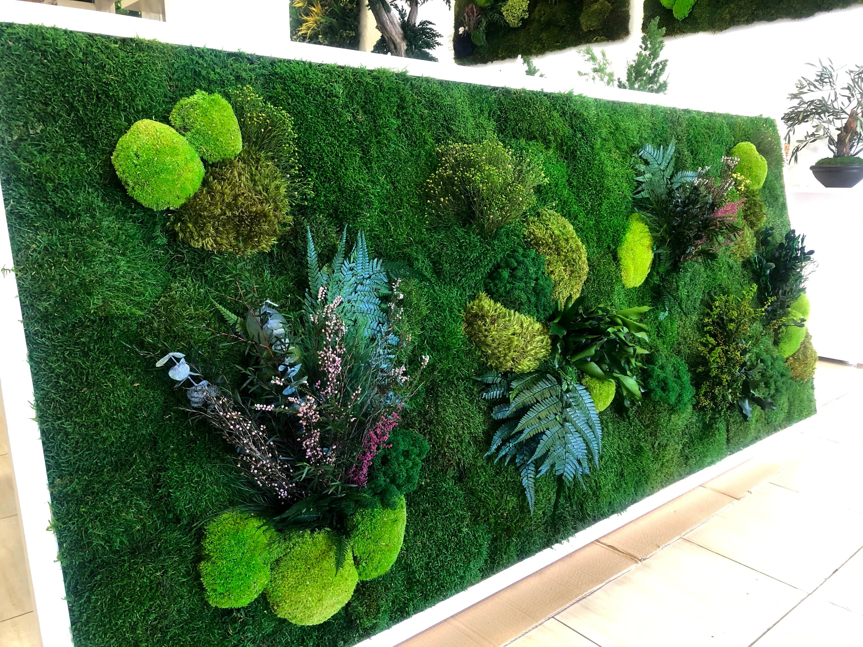 NATURAL MOSS WALL Panel Biophilic Home Decoration - Etsy
