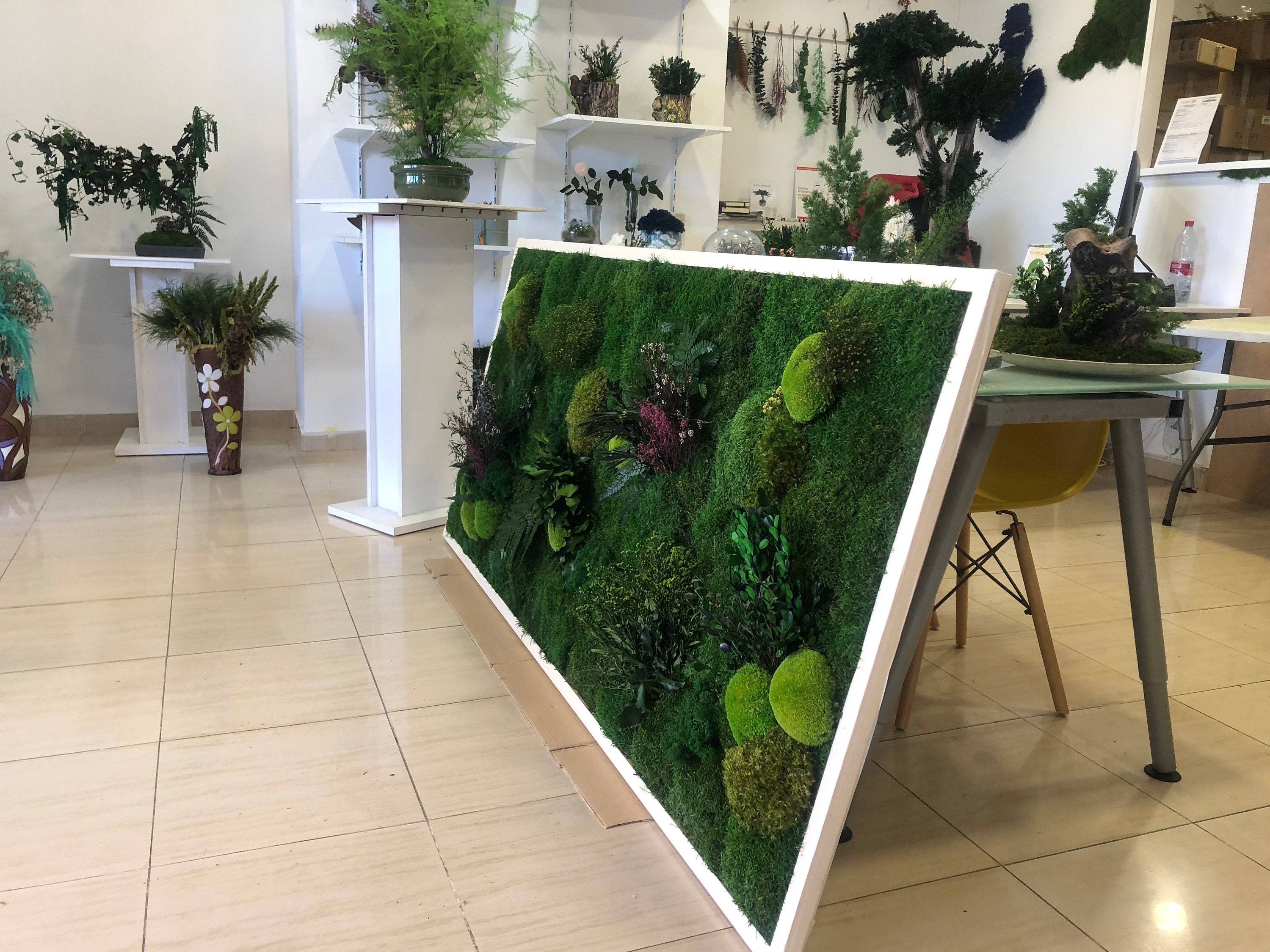 NATURAL MOSS WALL Panel Biophilic Home Decoration - Etsy