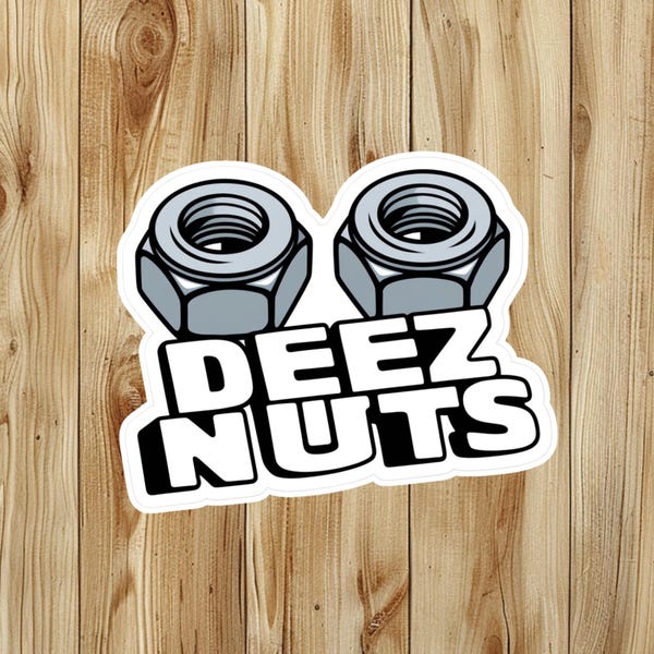 Deez Nuts Decal - Etsy