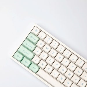 Cool Mint Keycap Set, Customise Your Mechanical Keyboard, Minimal XDA ...