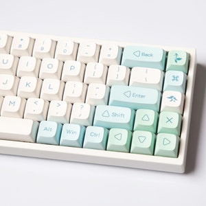 Cool Mint Keycap Set, Customise Your Mechanical Keyboard, Minimal XDA ...