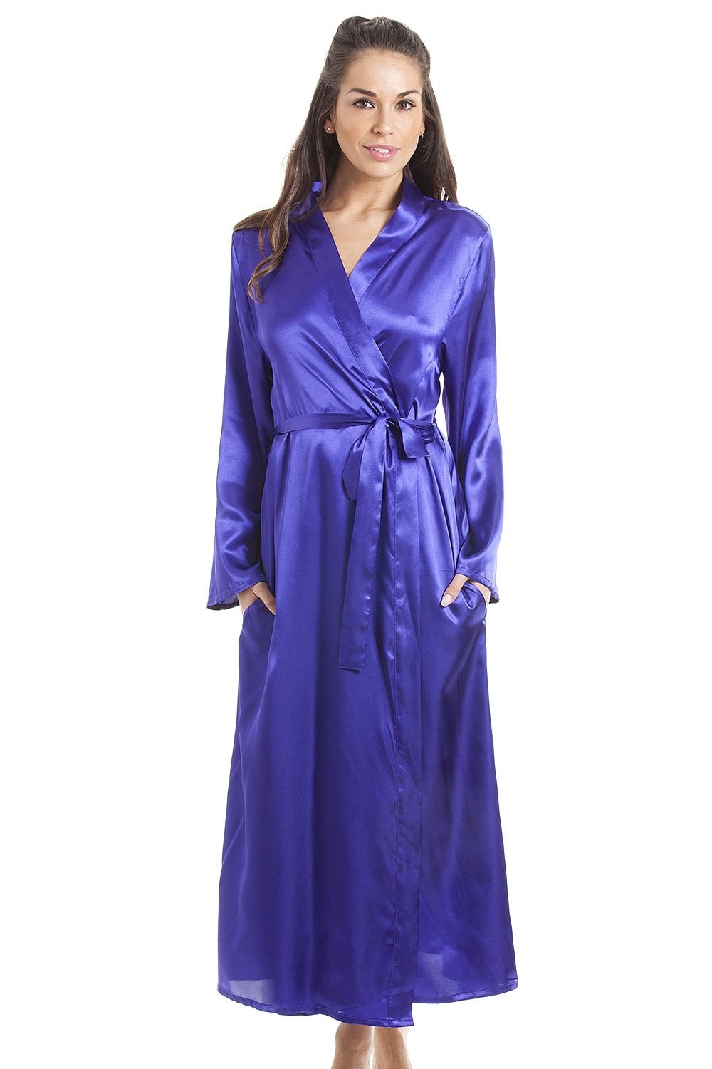Womens Luxury Satin Dressing Gown - Etsy
