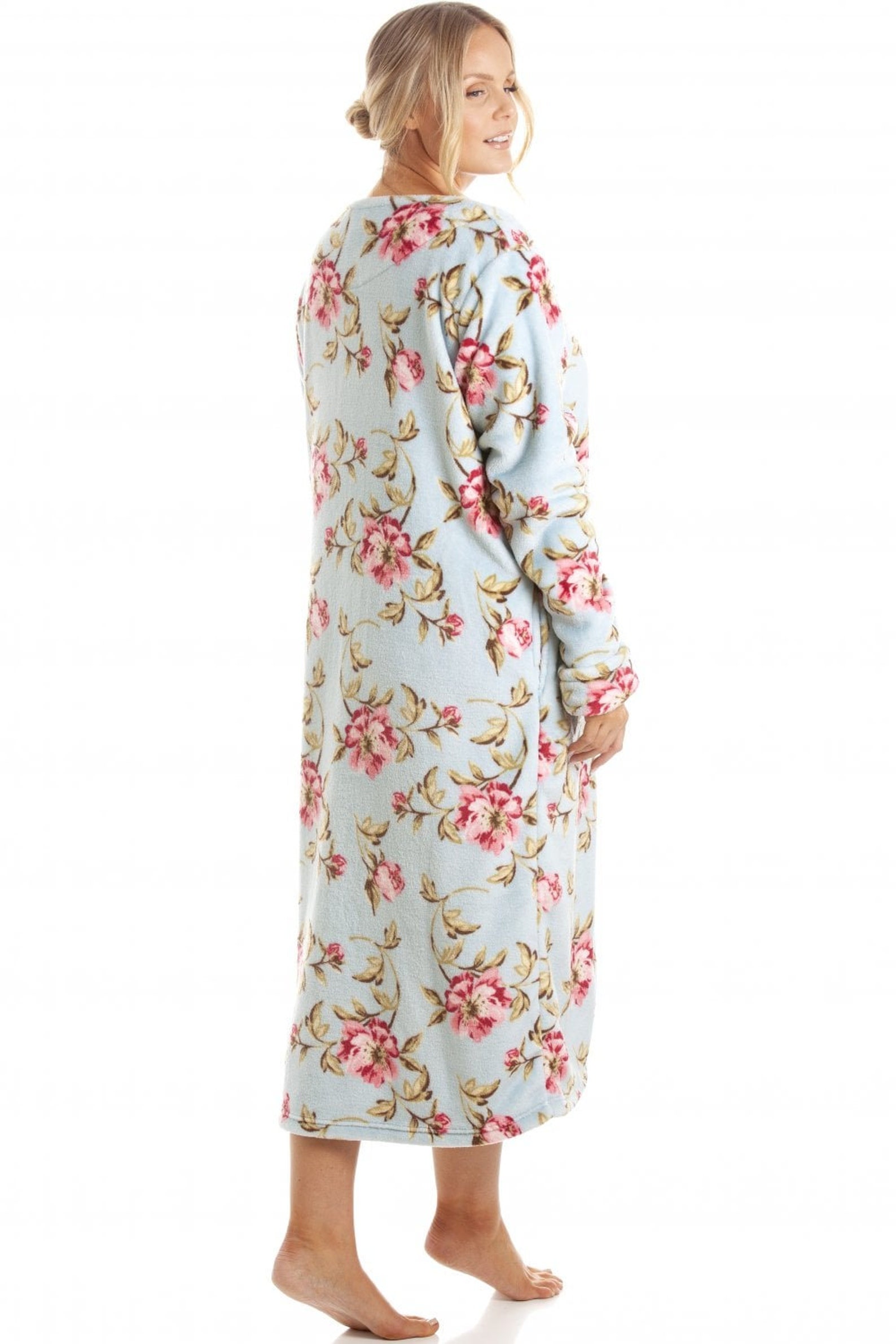 Womens Floral Katie Zip Robes - Etsy