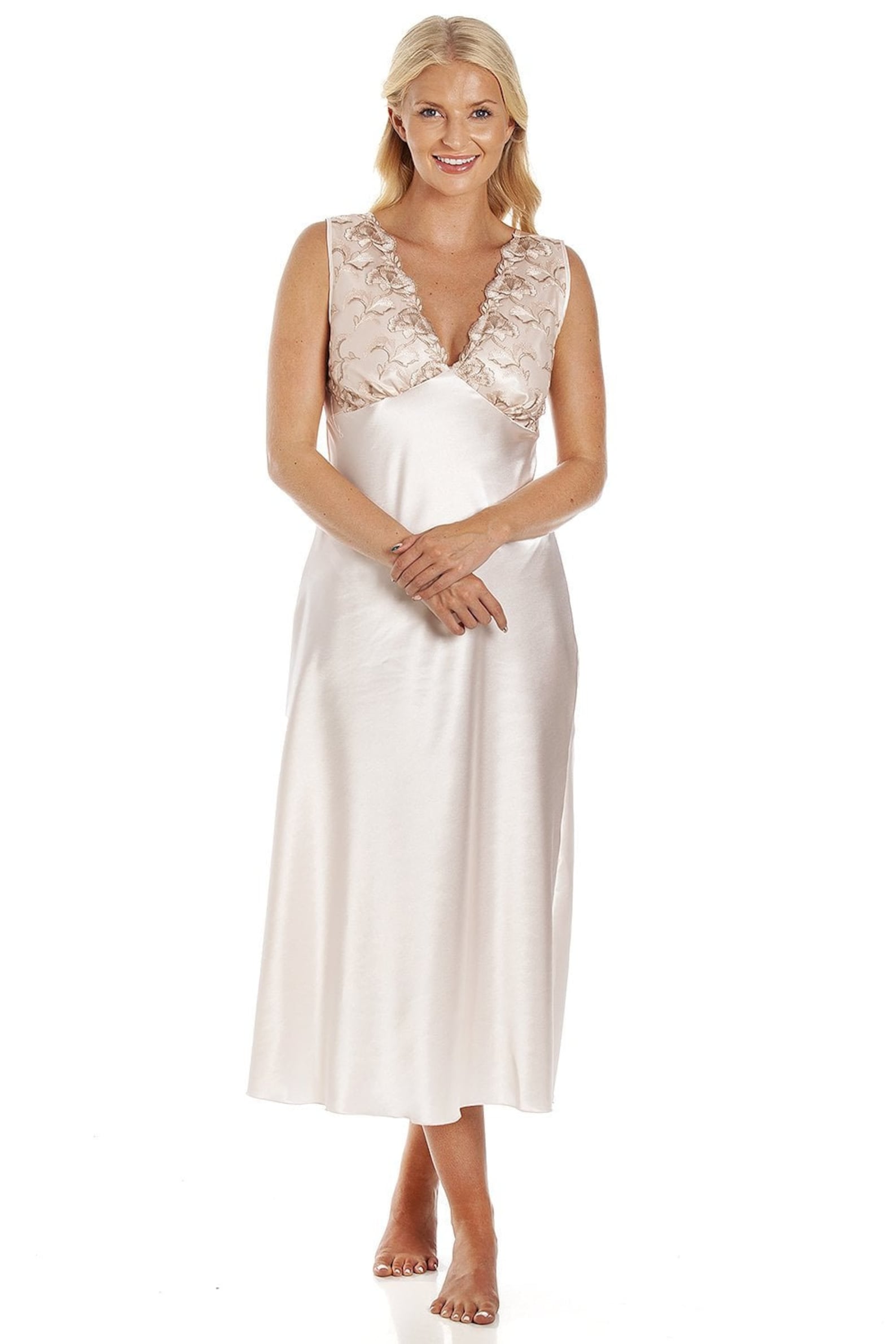 Womens Luxury Lace Satin Chemise - Etsy