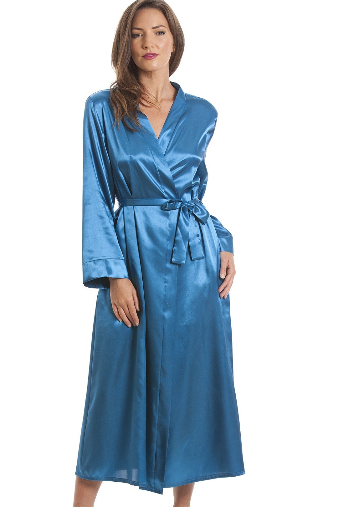 Womens Luxury Long Satin Wrap - Etsy UK