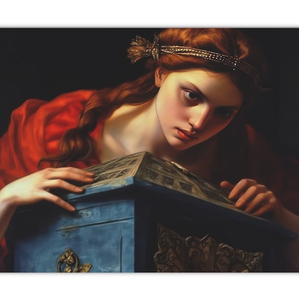 Pandoras Box Greek Mythology - Etsy