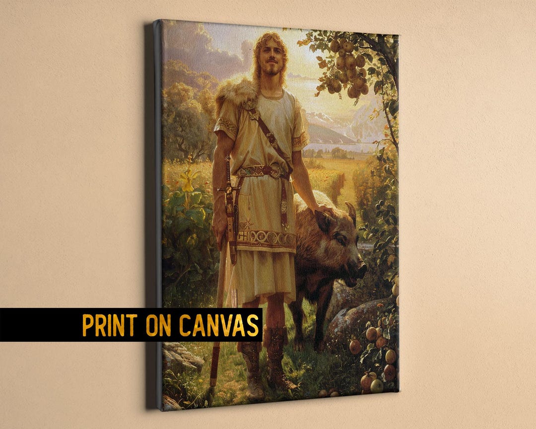 Freyr Poster – Norse God of Fertility, Prosperity, and Sunshine - Norse ...