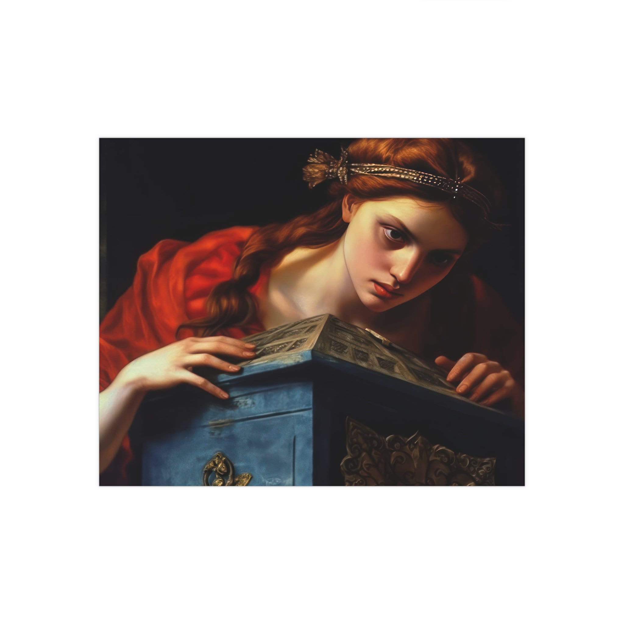 Greek Mythology Poster Pandora's Box Myth Pandora Wall - Etsy