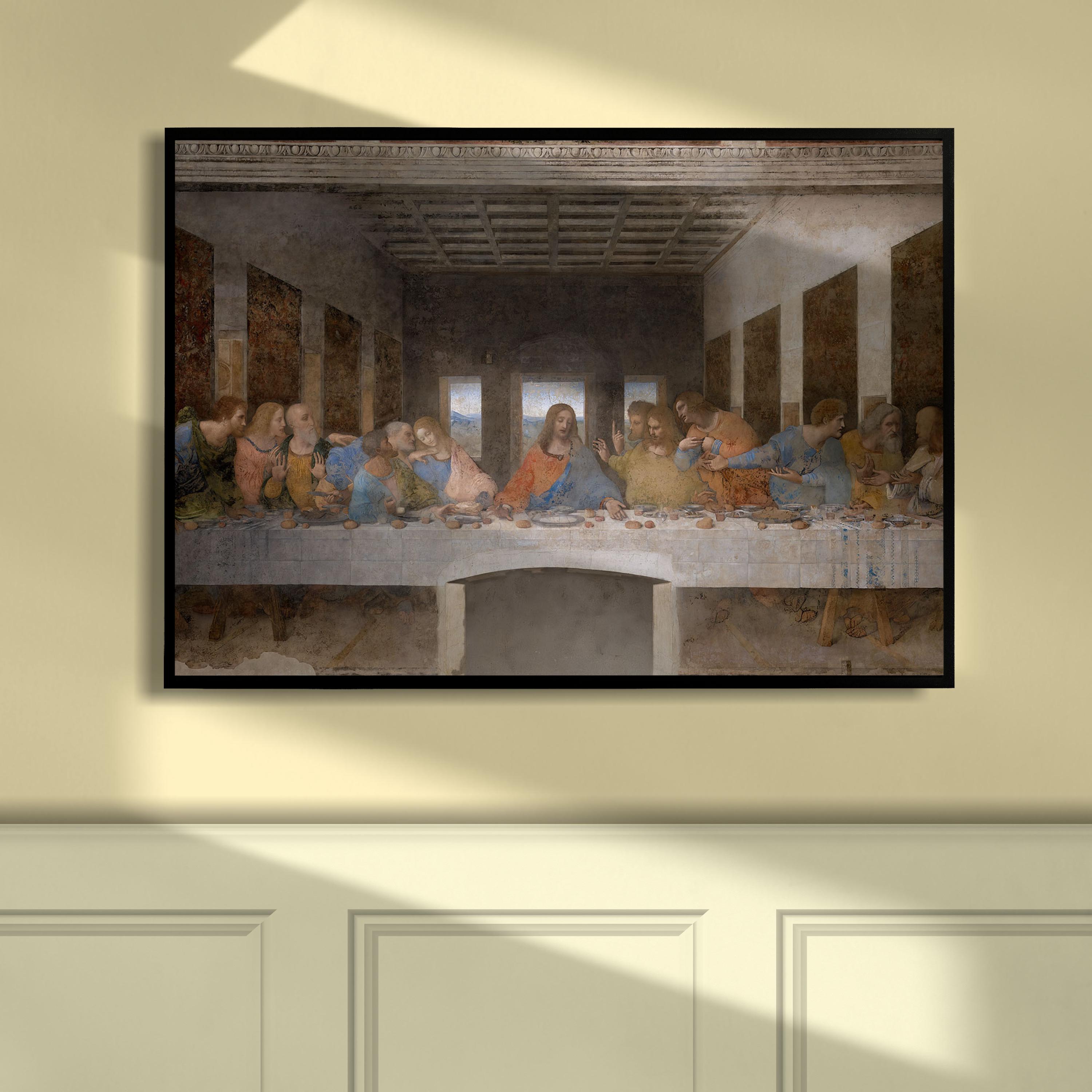 The Last Supper Restored Art Print - Leonardo Da Vinci’s Biblical ...