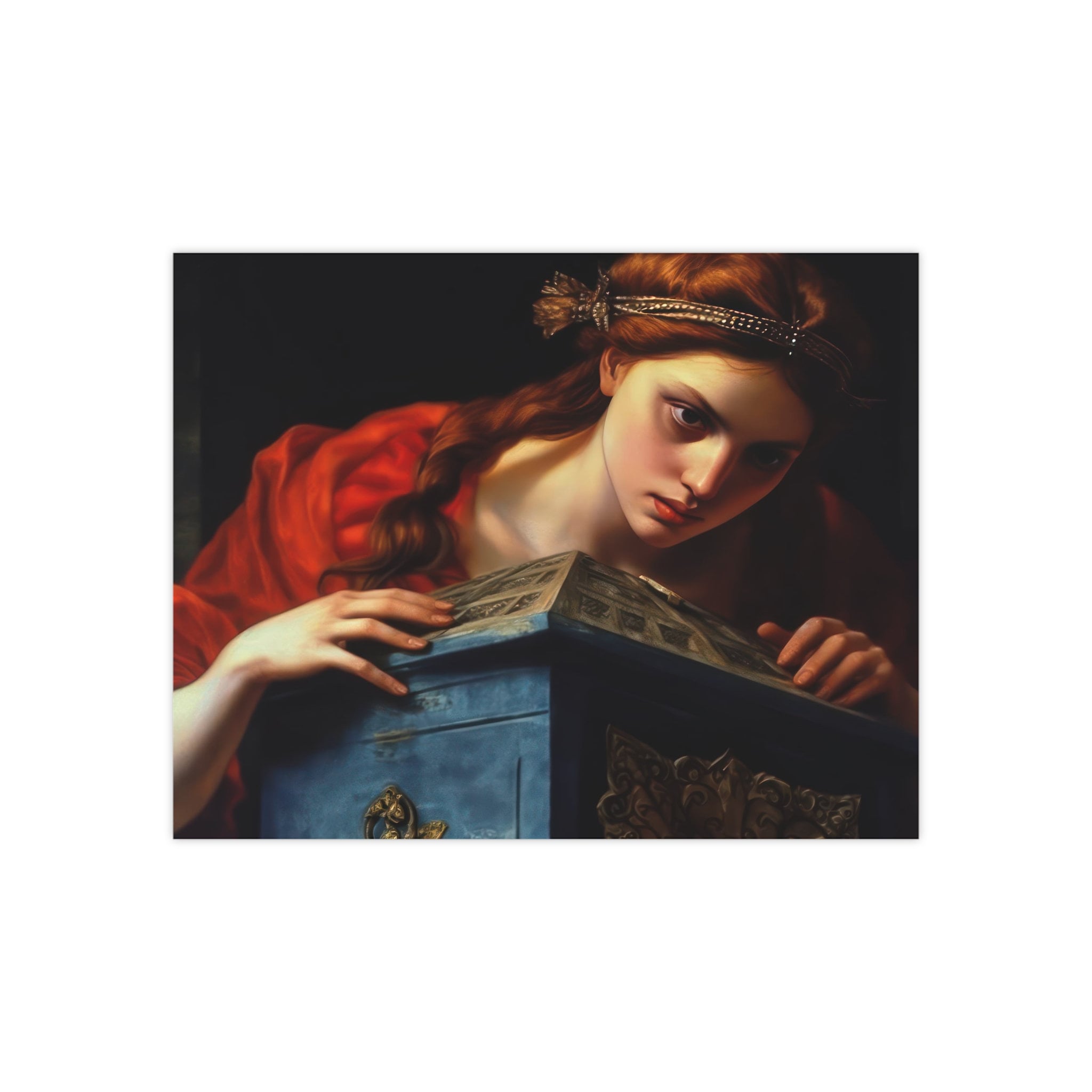 Greek Mythology Poster Pandora's Box Myth Pandora Wall Decor Pandora ...