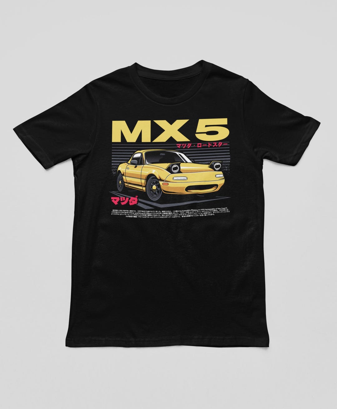 Mazda MX5 T-shirt Long Sleeve Hoodie Sweatshirt Crewneck Black - Etsy