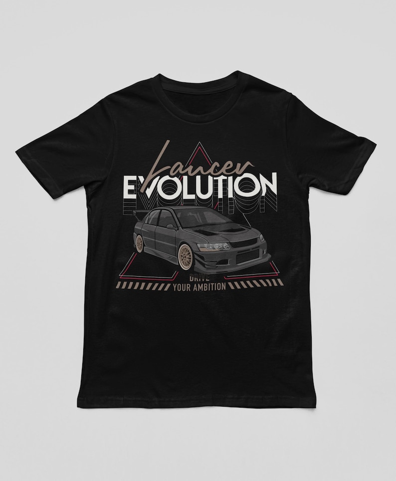 Mitsubishi Lancer Evolution EVO 8 T-shirt Long Sleeve Hoodie Sweatshirt ...