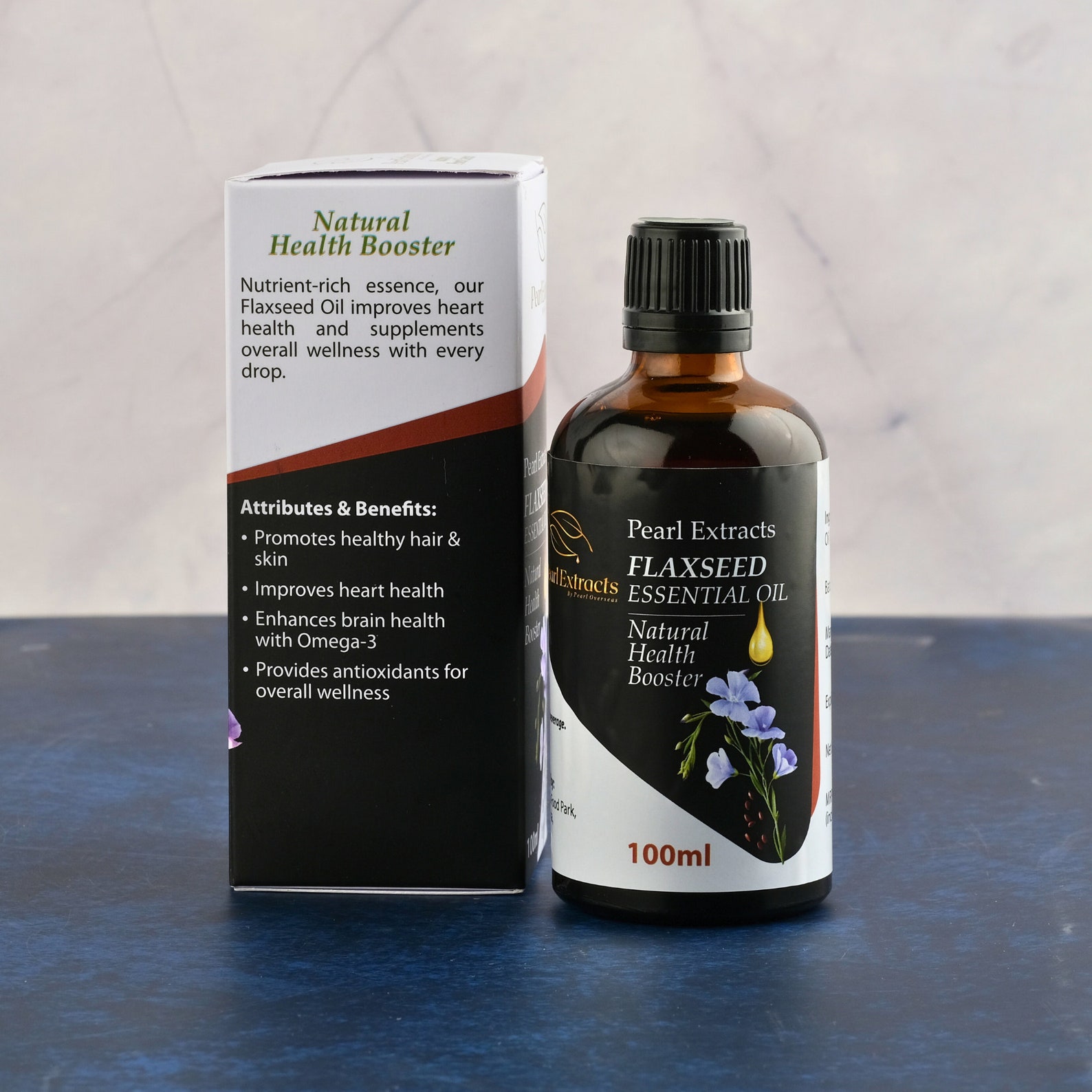 Organic Flaxseed Essential Oil, 100% Pure Linum Usitatissimum, All ...