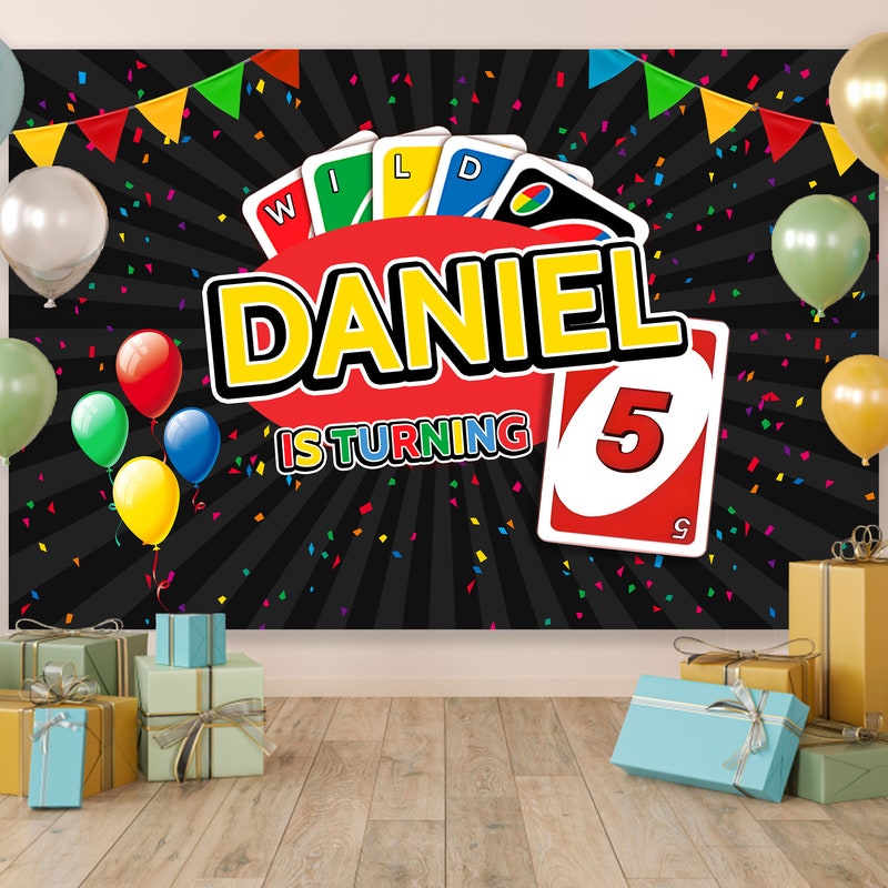 Uno Birthday Party - Etsy