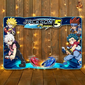 Beyblade Photo Booth Frame, Beyblade Frame, Beyblade Party Decor ...