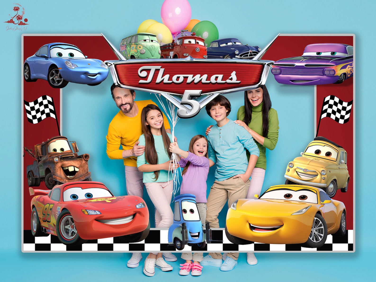 Cars Photo Booth Frame, Cars Frame, Cars Party Decor, Cars Party ...