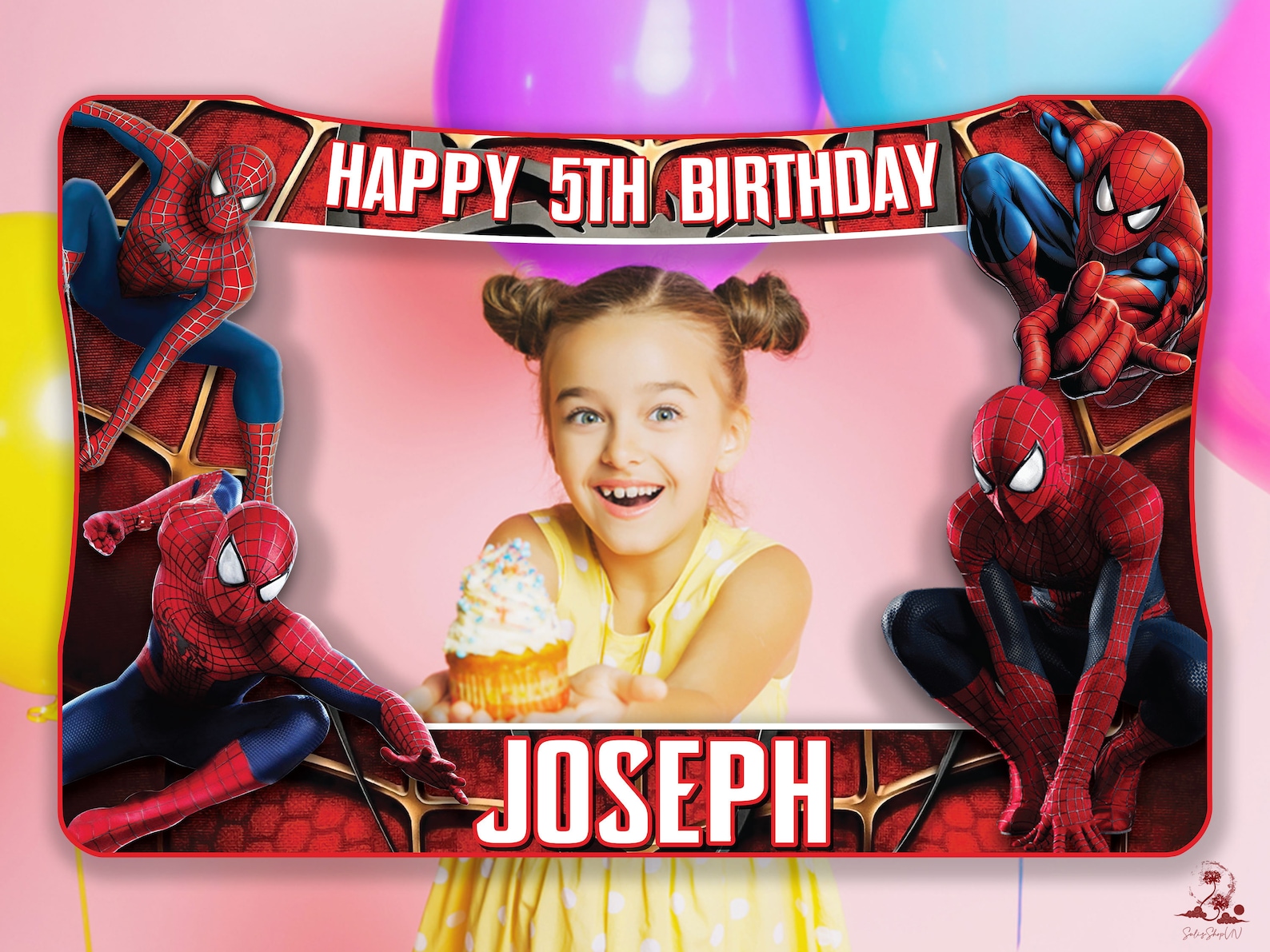 Spiderman Photo Booth Frame, Spiderman Photo Booth, Spiderman Party ...