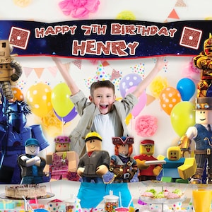 Personalized Roblox Photo Booth Frame, Gamer Photo Booth Frame, Roblox ...