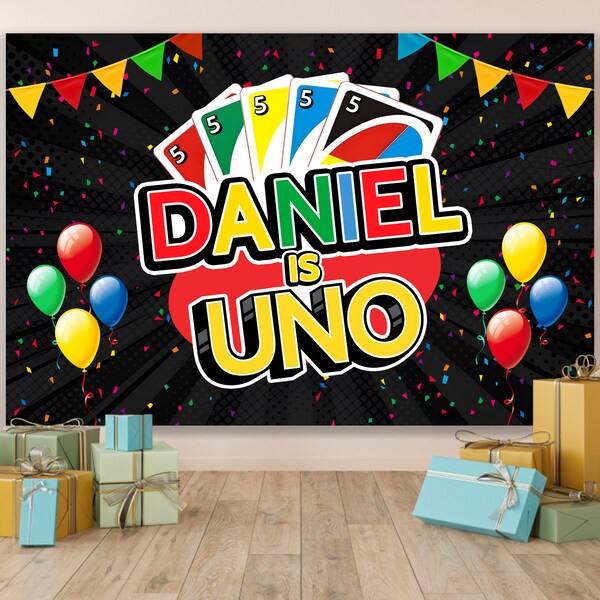 Uno Invitation - Etsy