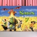 Birthday Backdrop Shrek Theme, Shrek Birthday Backdrop, Shrek Party ...