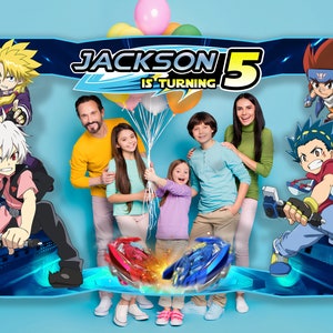 Beyblade Photo Booth Frame, Beyblade Frame, Beyblade Party Decor ...